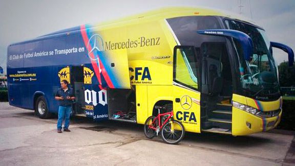 América cuenta con nuevo autobús