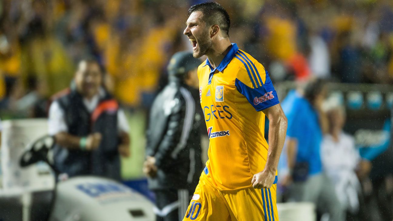 André-Pierre Gignac logra con Tigres el primer título de Liga en su ...