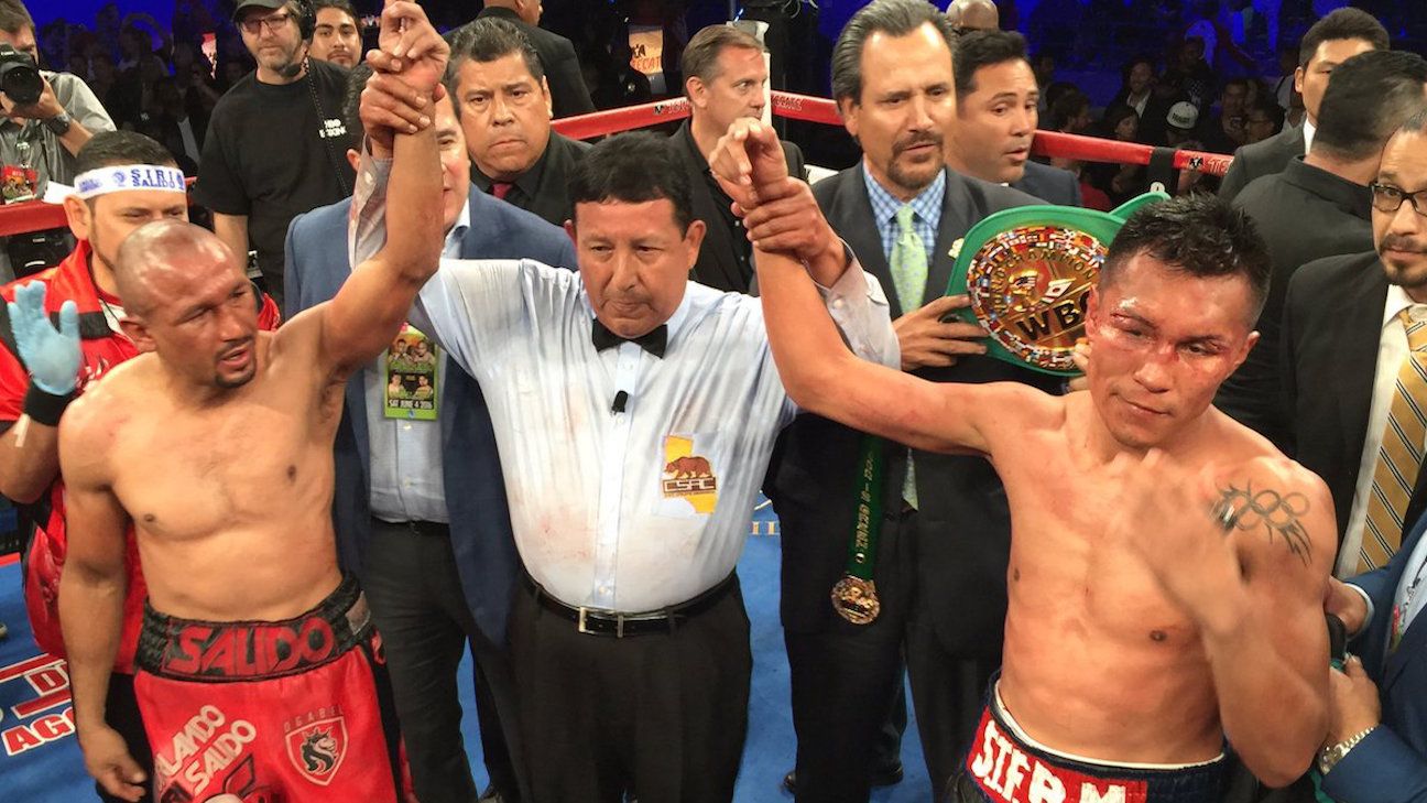 Empate en Carson entre Vargas y Salido, donde gana el boxeo