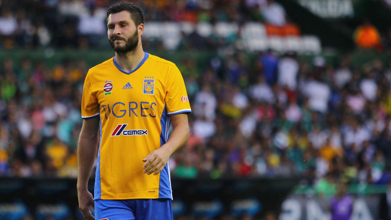 André Gignac en riesgo de perderse partido ante Pumas