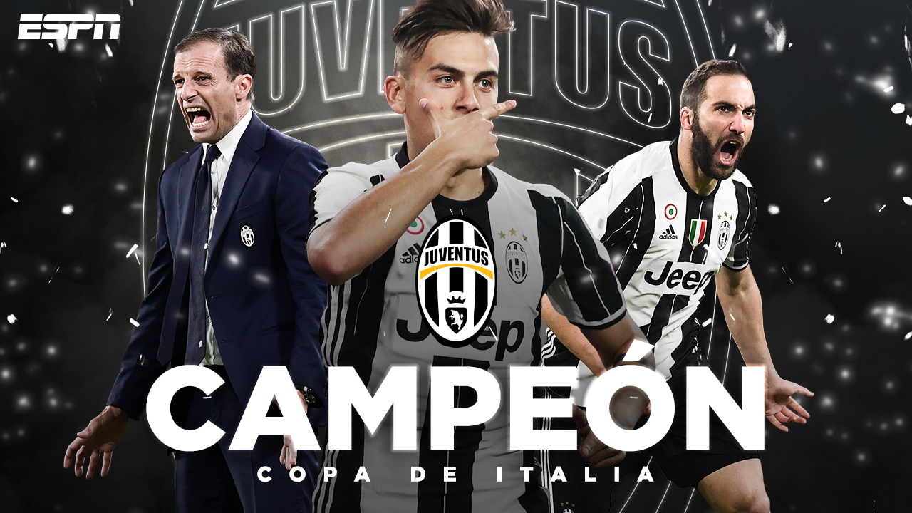 ESPN te regala wallpaper de la Juventus campeón de la Copa Italia