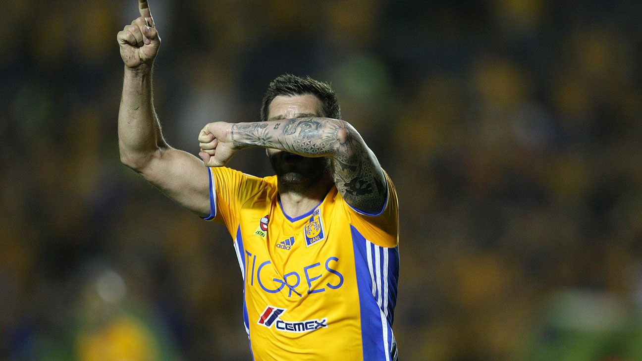 André-Pierre Gignac, tendencia mundial tras doblete