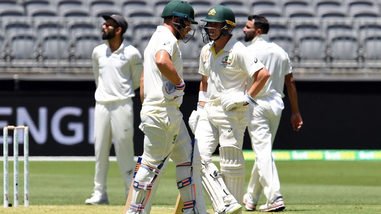 Marcus Harris steps up to give Australia a foothold - ESPN