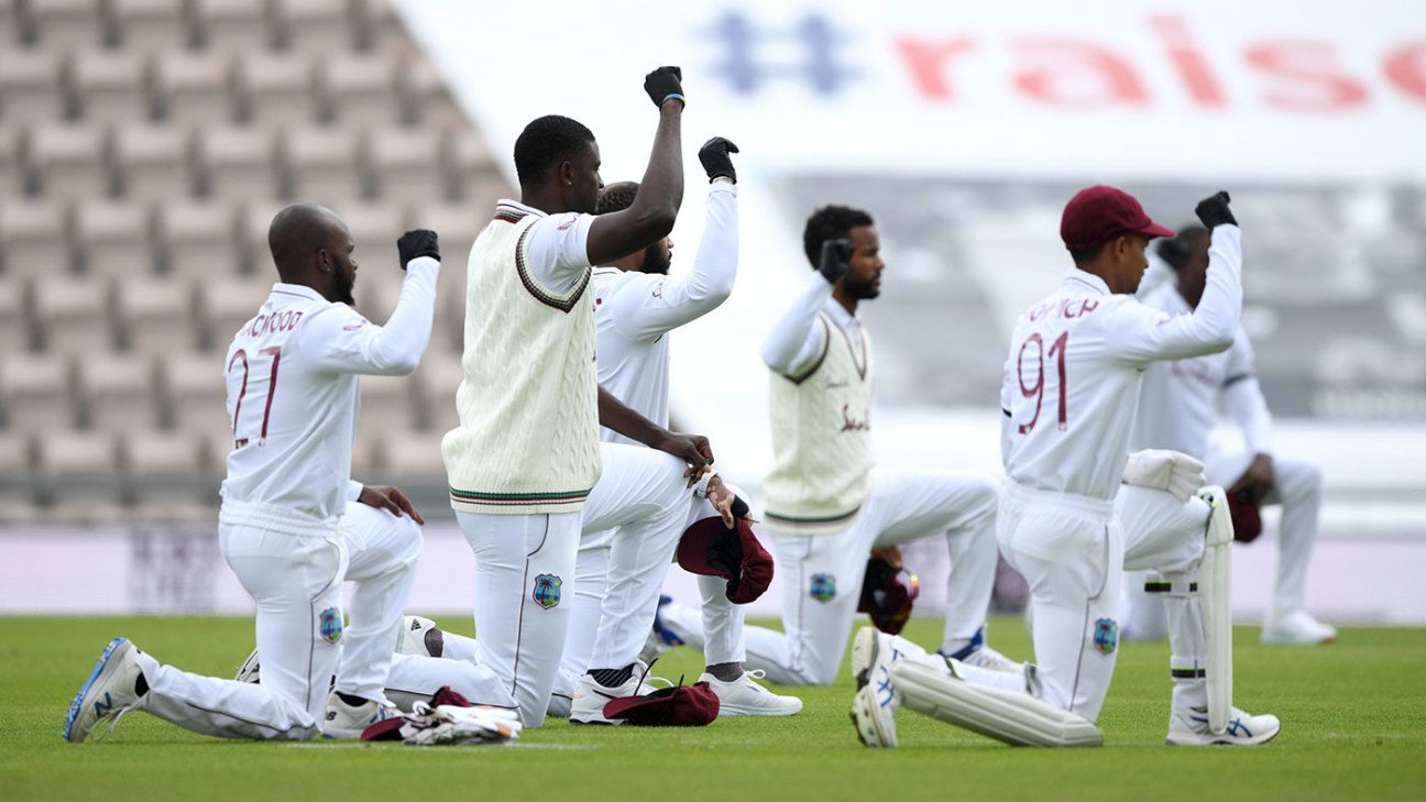 BLM gesture shows that cricket is beginning to look beyond the boundary ...