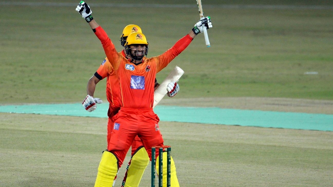 Danish Aziz last-ball six seals stunning Sindh win - ESPN