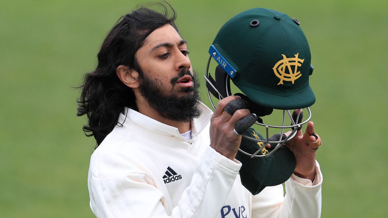 Haseeb Hameed's Nottinghamshire form gives hope that dark days are ...
