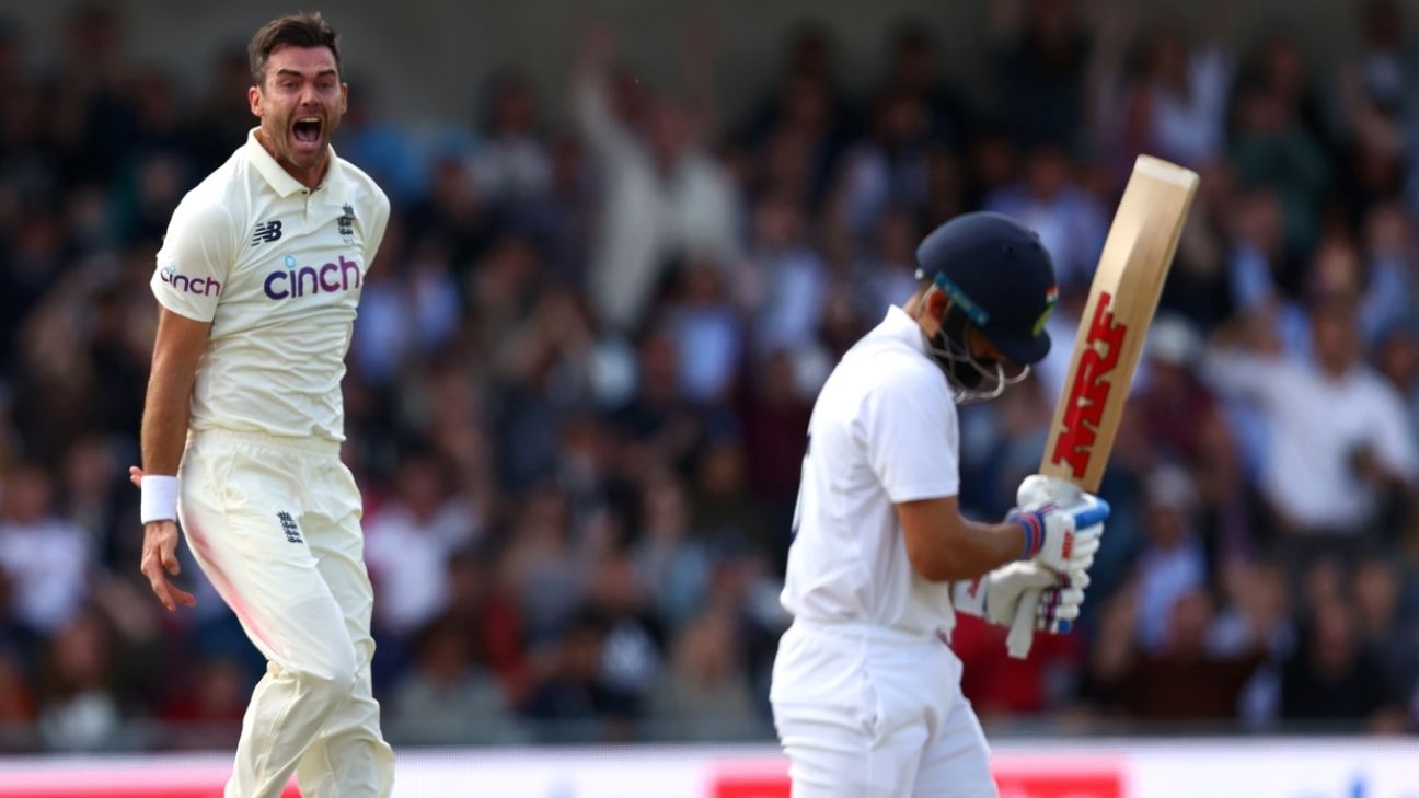 James Anderson puts things right after learning lessons of Lord's - ESPN