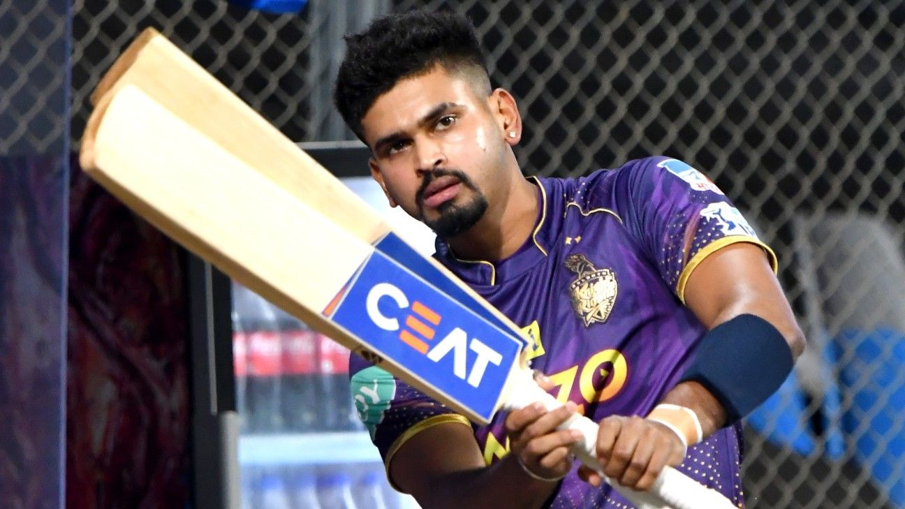 Shreyas Iyer back as KKR captain for IPL 2024 - ESPN