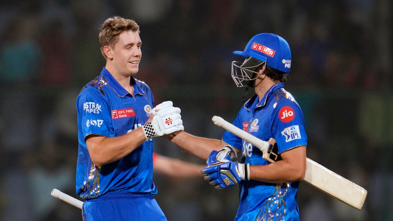 David and Green settle into 'really flexible' roles after taking Mumbai ...