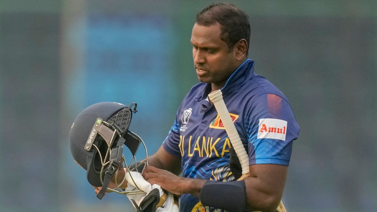 Mathews on timed-out dismissal: 'Never seen a team or a player stoop so ...