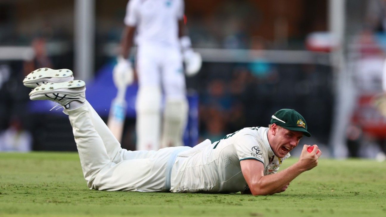 Australia's fielding passes the endurance test at the Gabba - ESPN