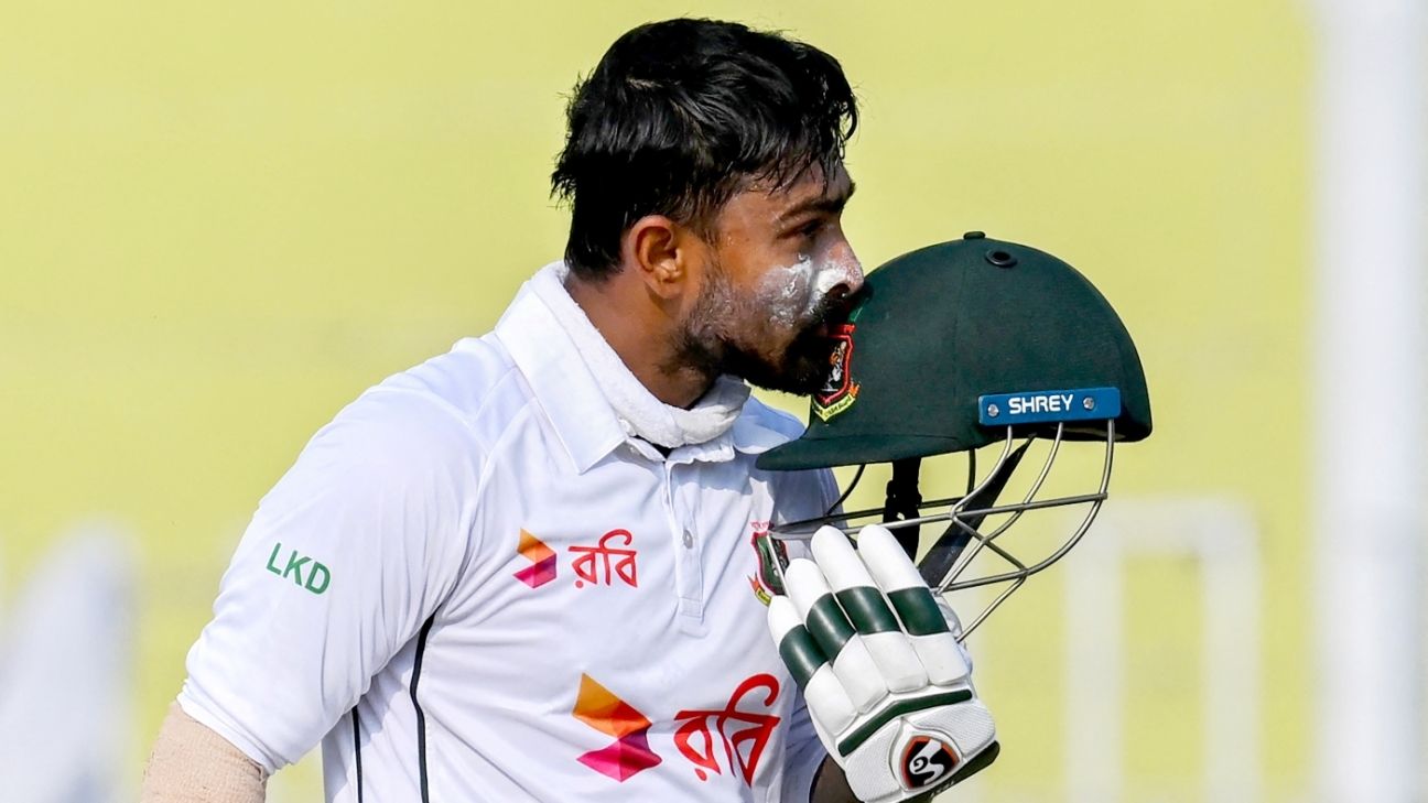 Stats: Litton Das' ever growing list of Test match rescue acts - ESPN