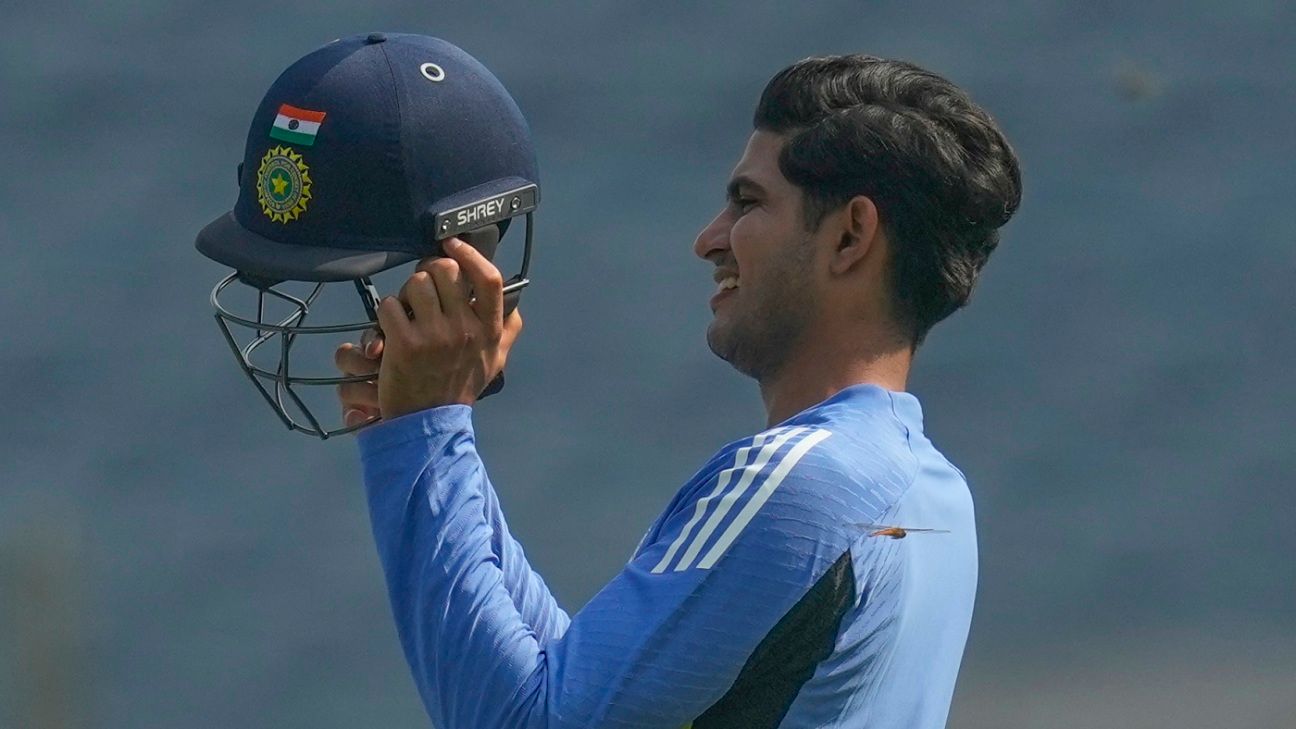 Shubman Gill unveiled as India's new Test captain - ESPN