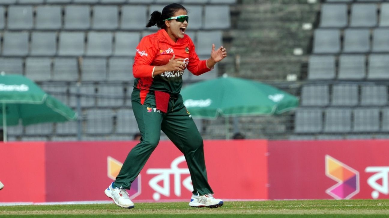 Nahida Akter's journey comes full circle at the Women's World Cup - ESPN