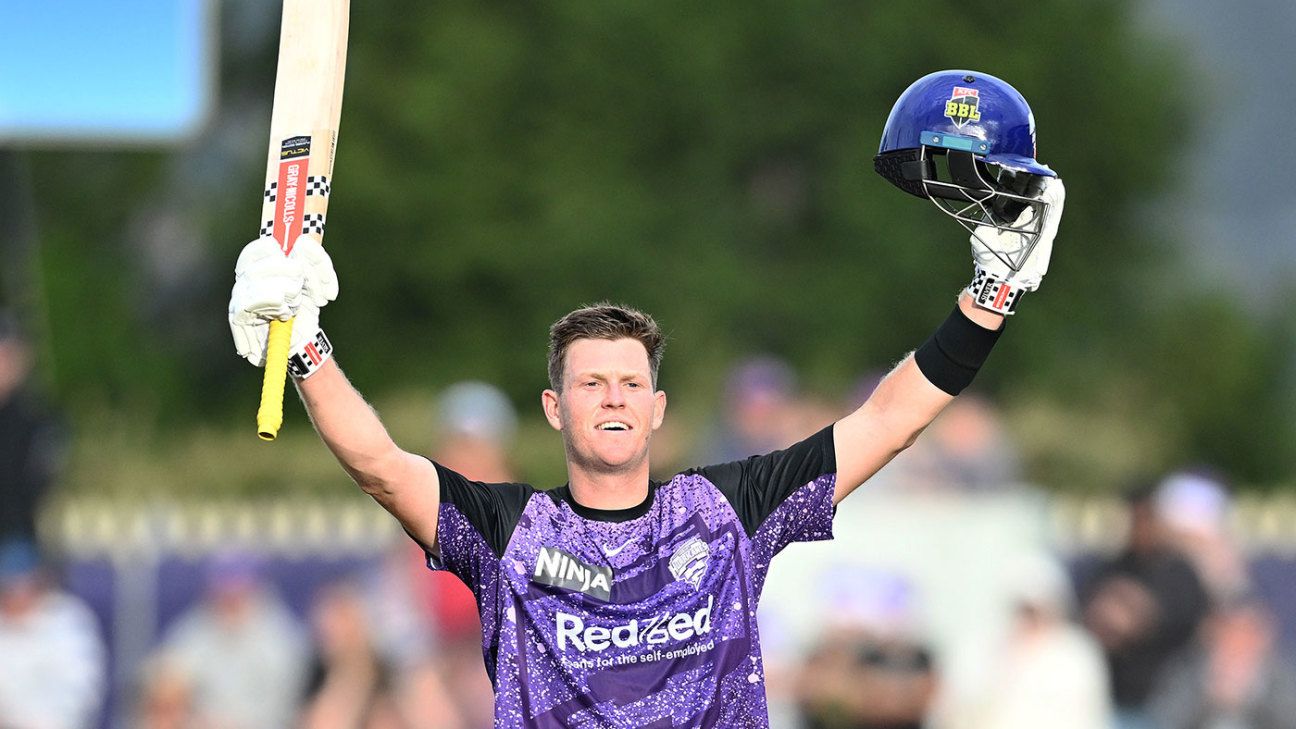 How Mitch Owen became Hobart Hurricanes' century-making opener - ESPN