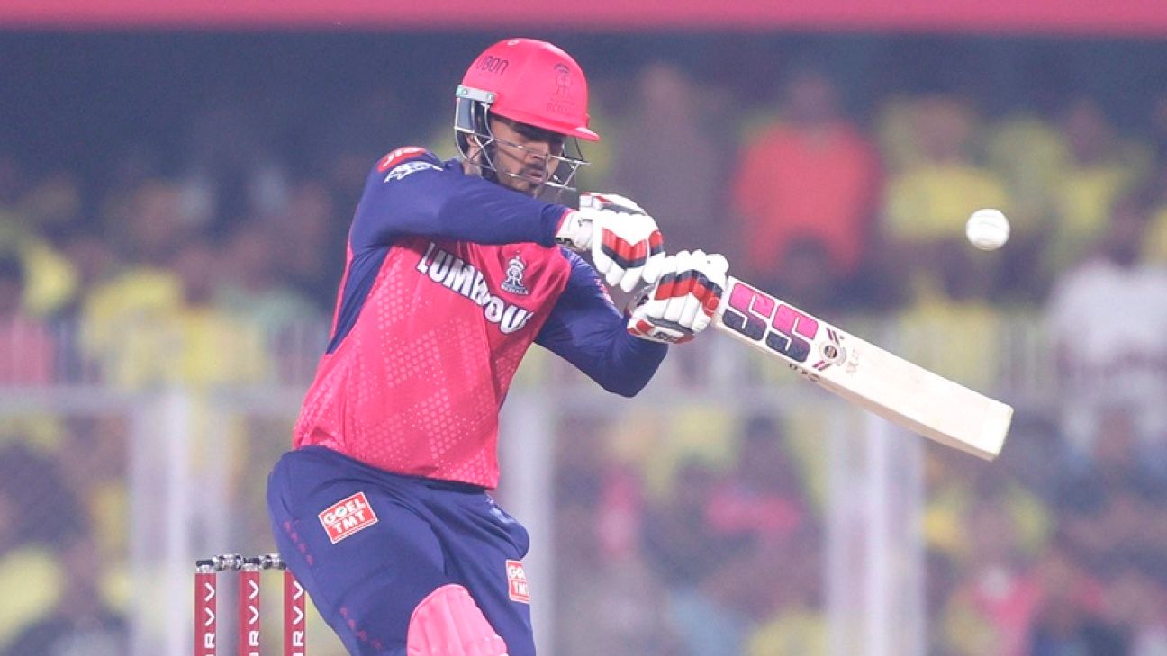 Rana takes down Ashwin as Royals spring the trap on CSK - ESPN