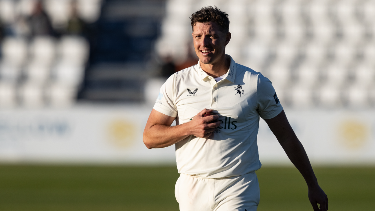 Keith Dudgeon set for Kent return in 2026 - ESPN