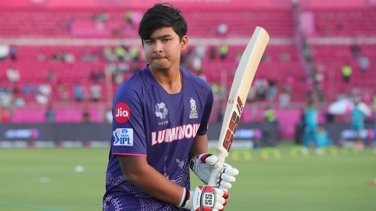 14-year old Vaibhav Suryavanshi kicks off IPL career with first-ball ...