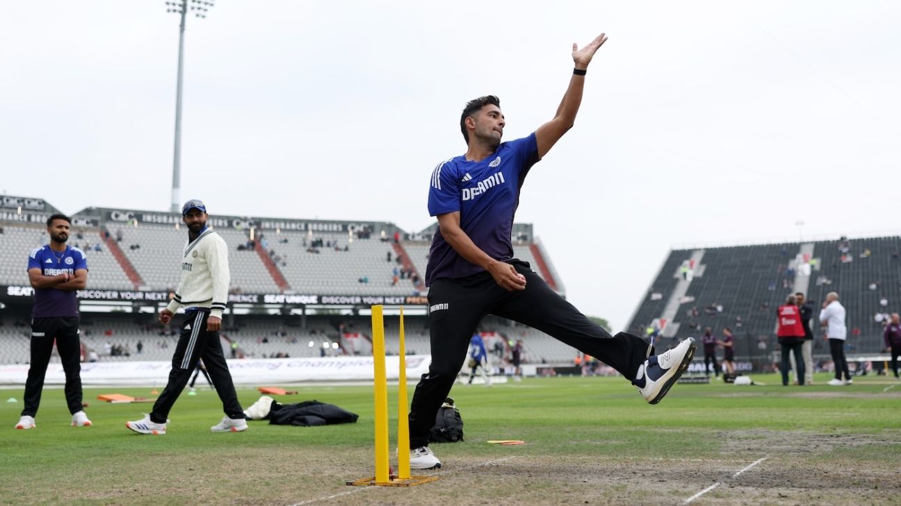 England bowl, India hand debut to Kamboj among three changes - ESPN