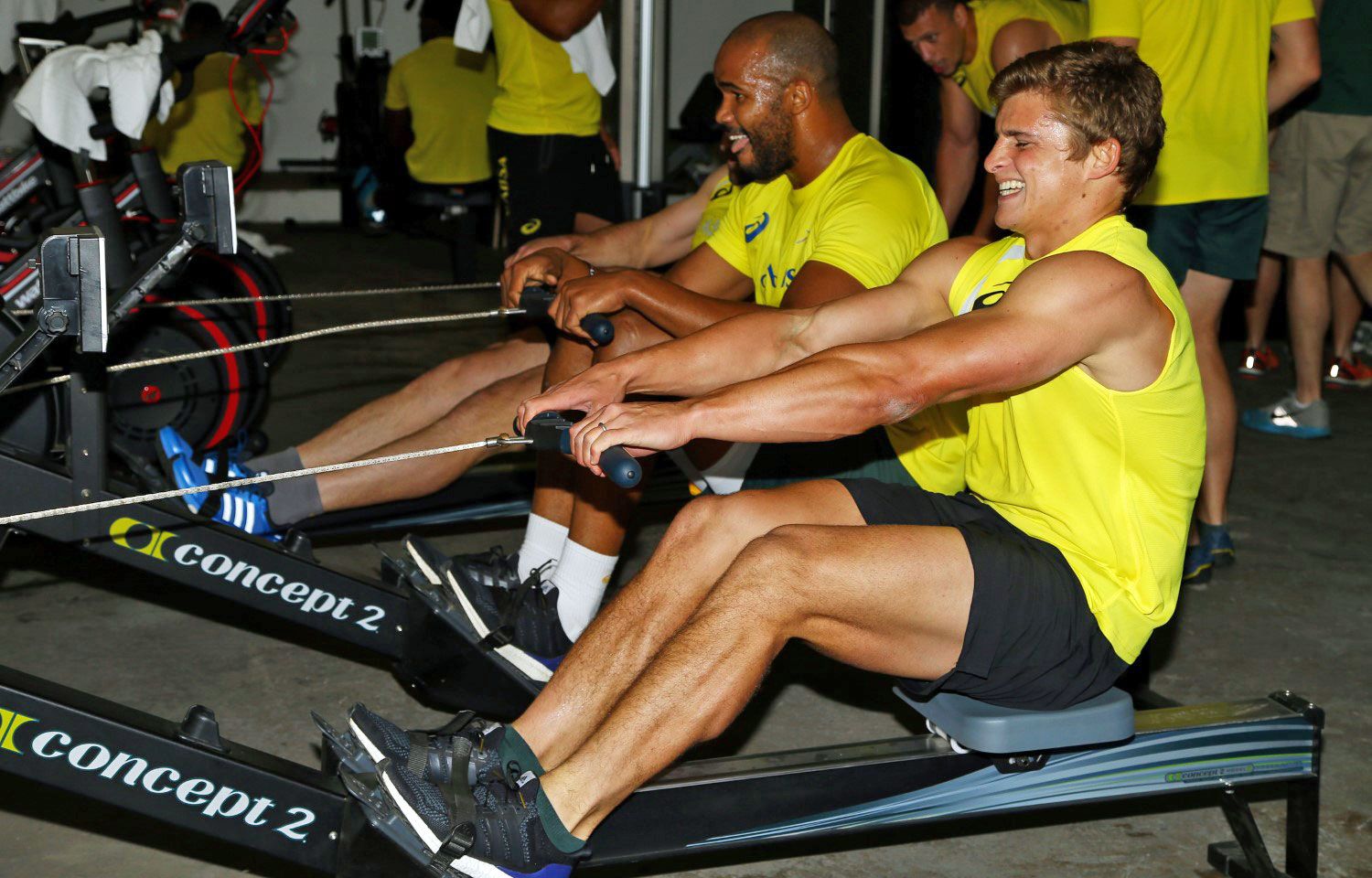 Springboks use custom mobile gym to boost fitness - ESPN