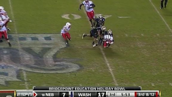 Washington vs Nebraska Highlight - ESPN Video