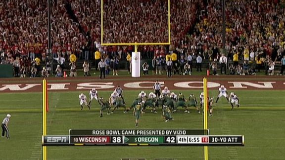 Oregon vs Wisconsin Highlight - ESPN Video