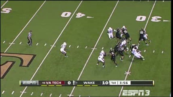 Wake Forest vs Virginia Tech Highlight - ESPN Video