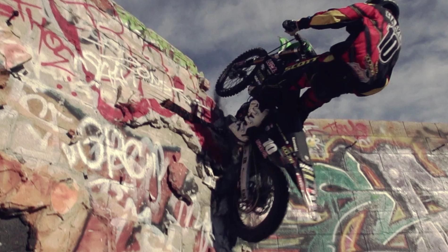 Haaker Goes Off The Road - ESPN Video