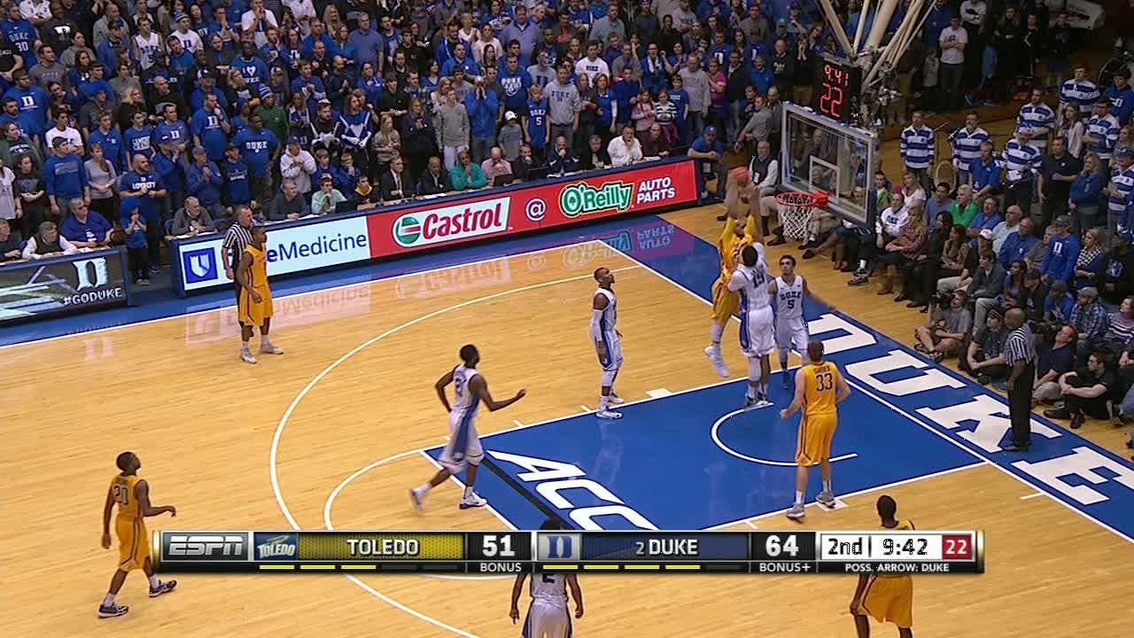 2H TOL J. Weatherspoon made Dunk. Assisted by J. Brown. - ESPN Video