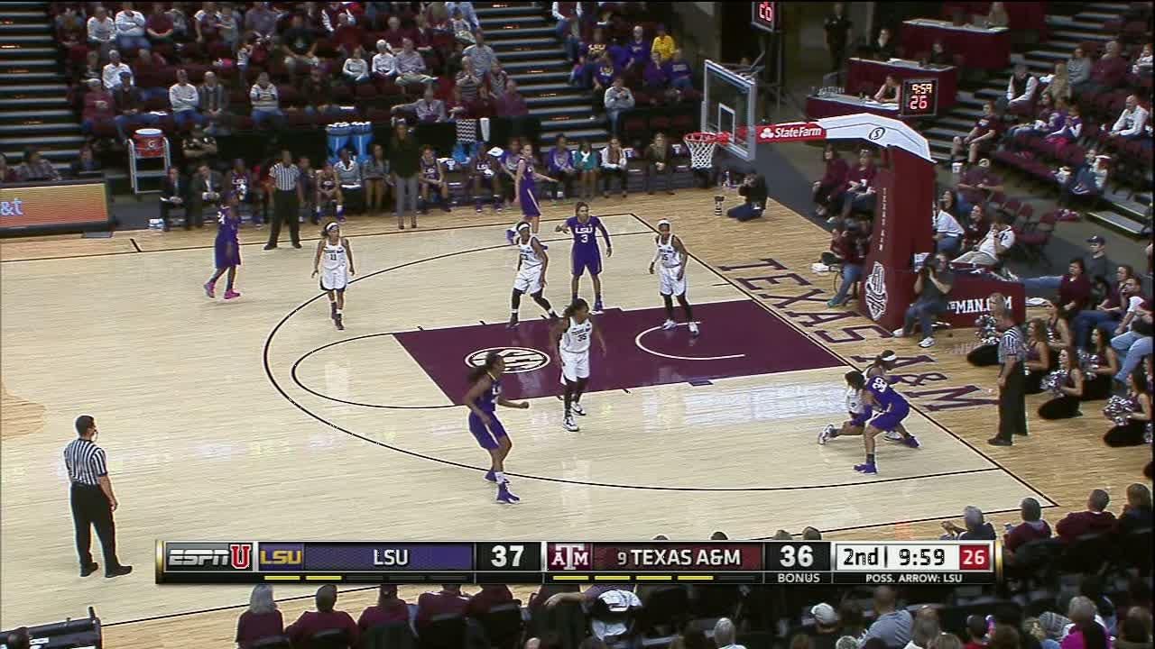 2H TA&M C. Knox made Layup. Assisted by J. Jones. - ESPN Video