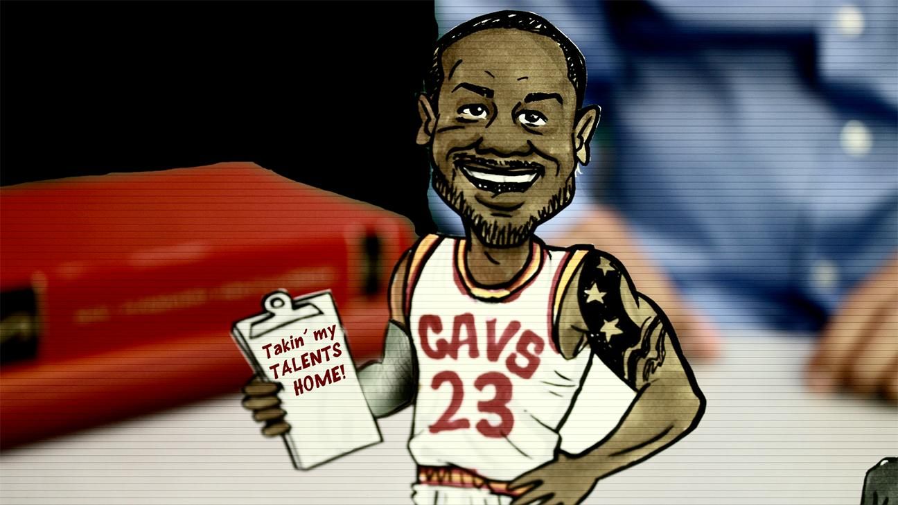 Animated Minute: LeBron calls the plays - ESPN - TrueHoop- ESPN