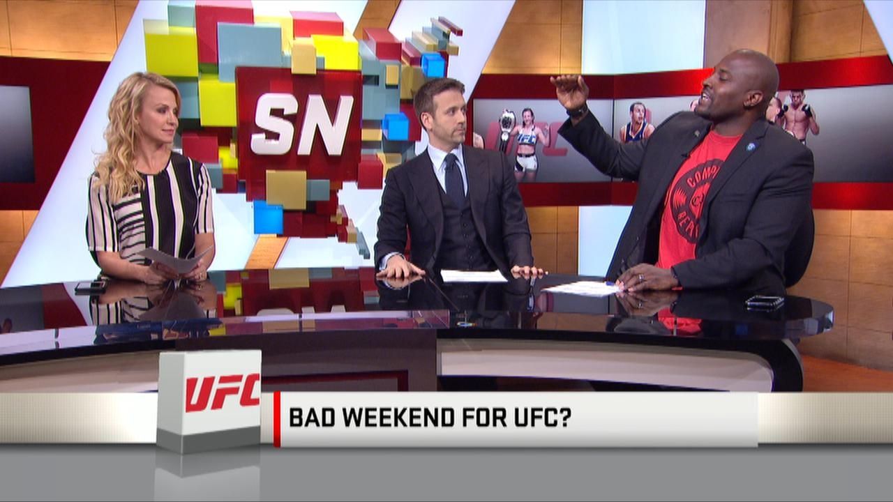 Bad weekend for UFC? - ESPN Video