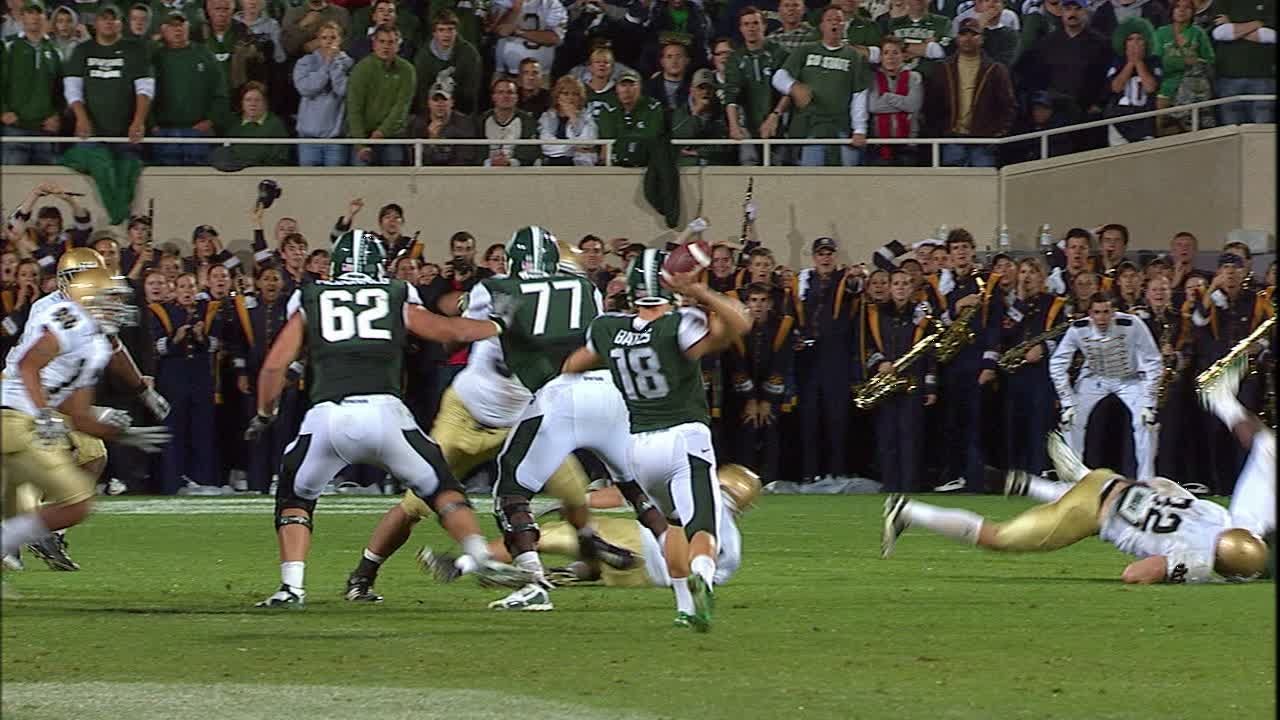 Michigan State's fake field goal beats Notre Dame - ESPN Video
