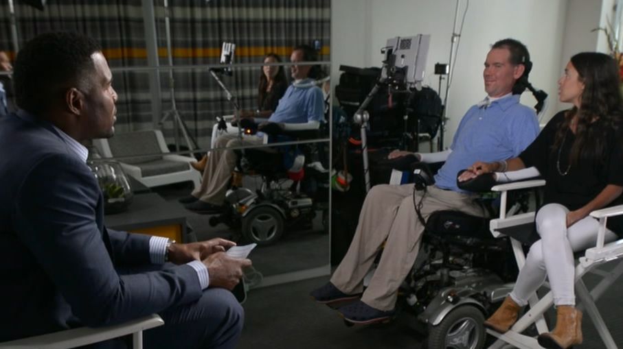 Gleason hopes to show truths about ALS - ESPN Video