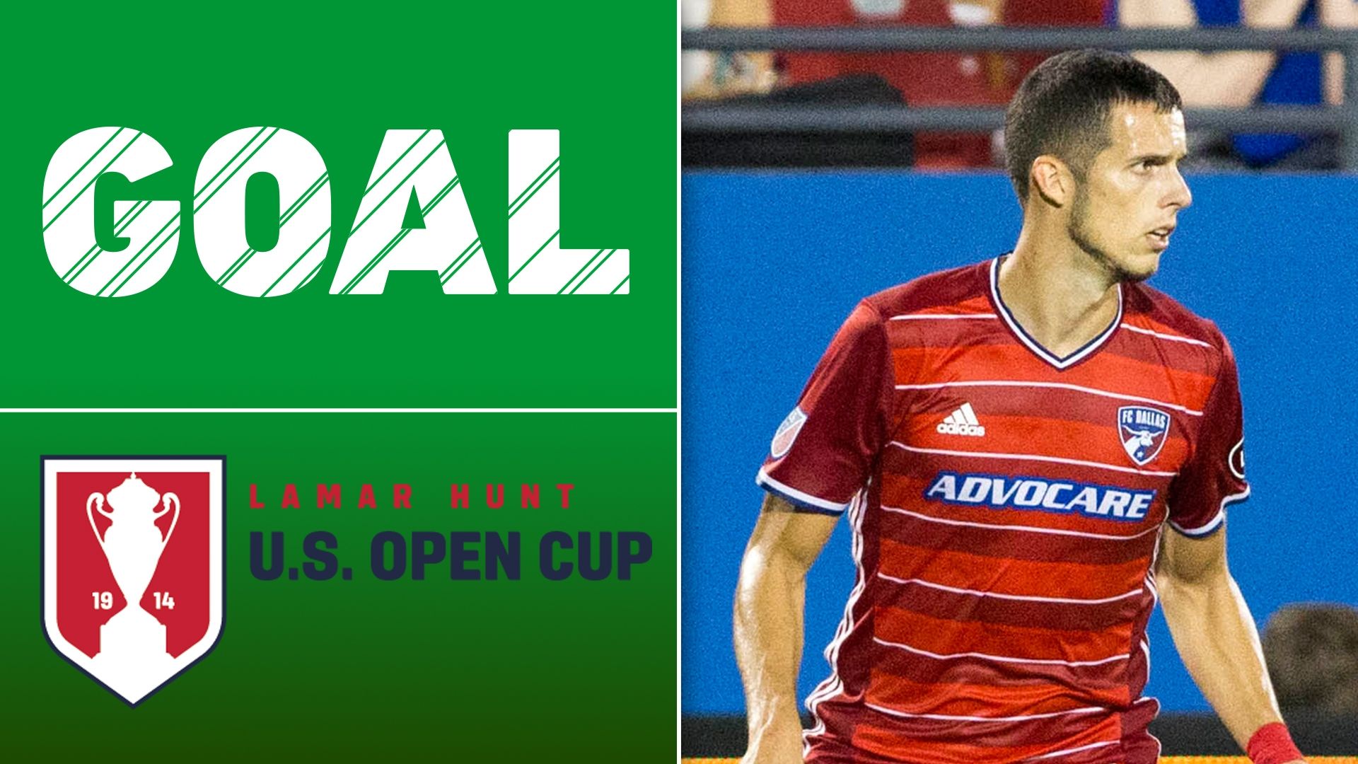 Video via MLS: Matt Hedges diving header gives DAL lead! - ESPN Video