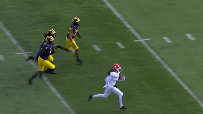 Rutgers scores 65-yard TD out of Wildcat formation - ESPN Video