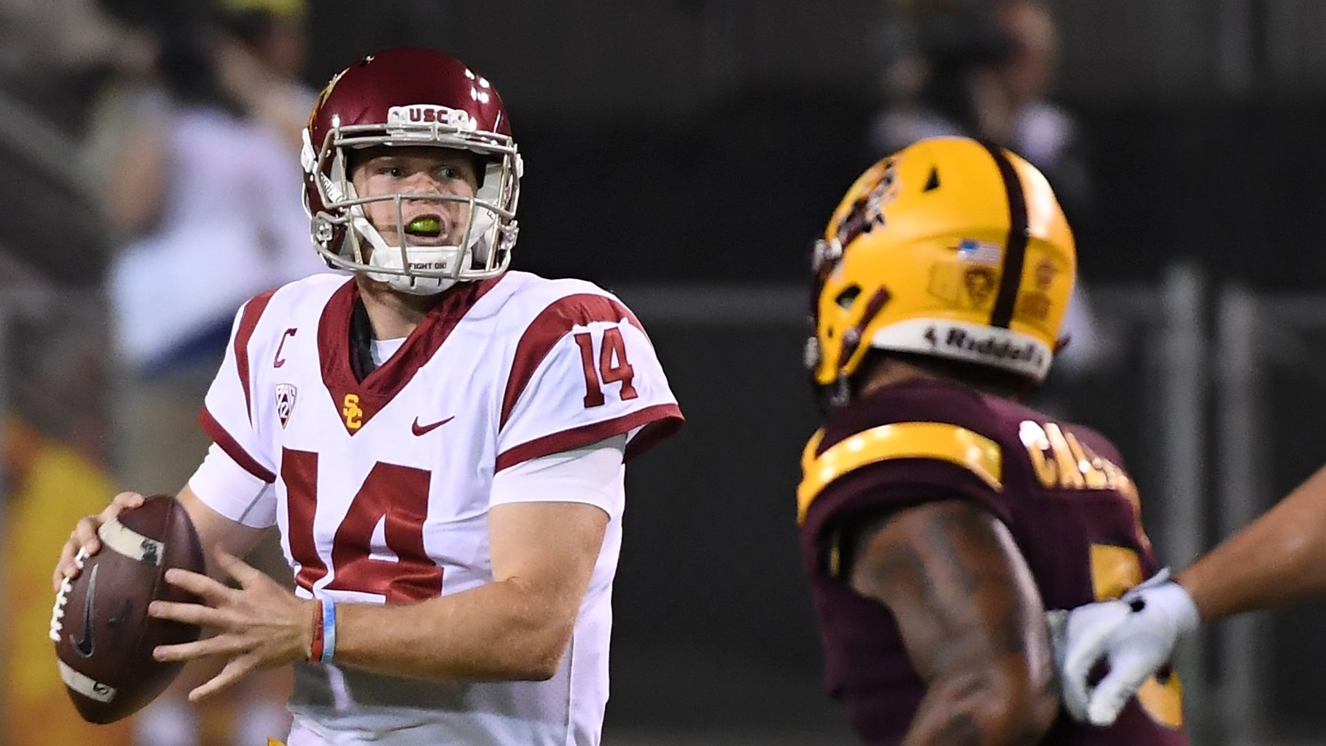 Darnold fuels USC's rout of Arizona State - ESPN Video