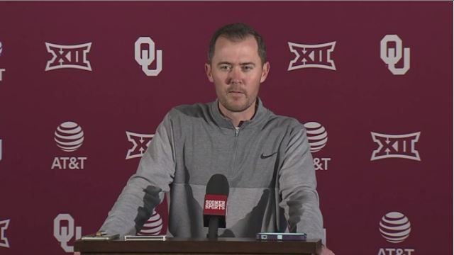 Riley says Mayfield won't start but will play vs. WVU - ESPN Video