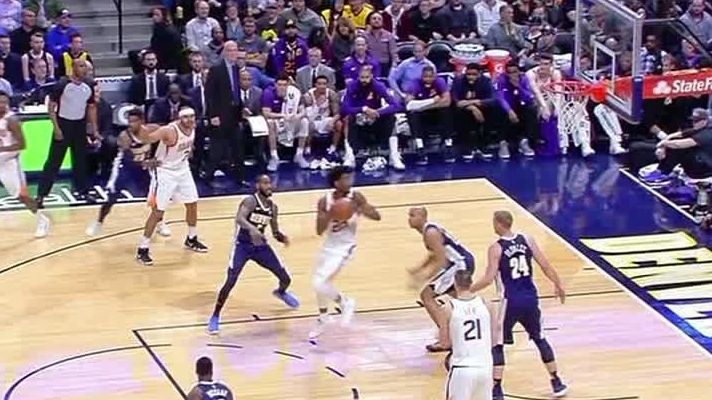 Jackson spins and scores on the Nuggets - ESPN Video