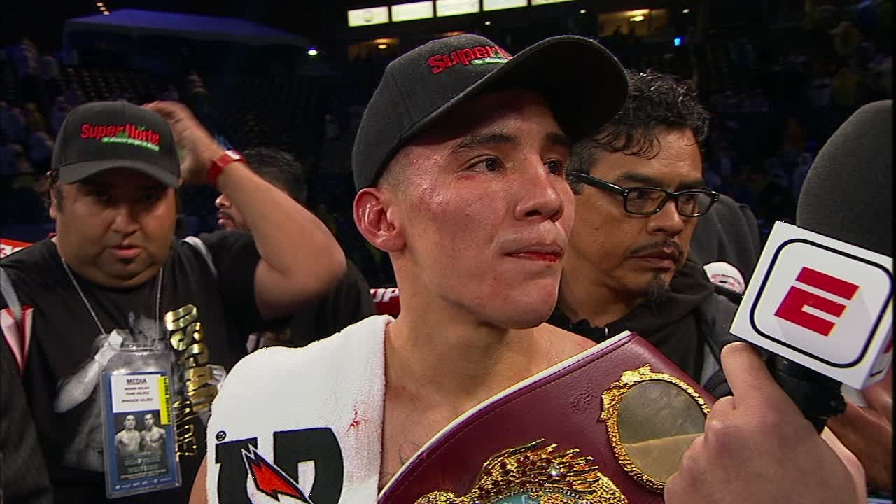 Valdez: 'I'm here to fight whoever, I'm the champion' - ESPN Video