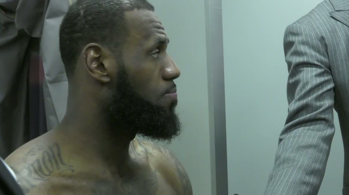 LeBron on Love's absence, playing against Wade - ESPN Video