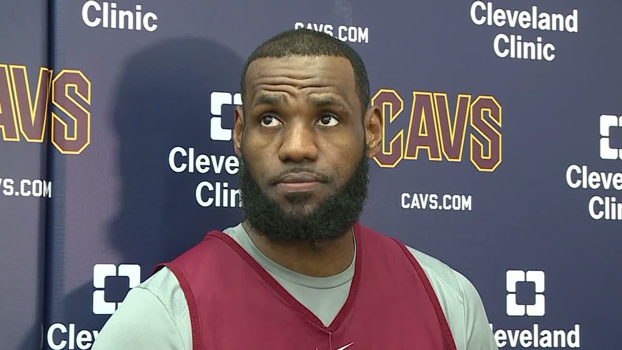 LeBron appreciative of efforts for statue - ESPN Video