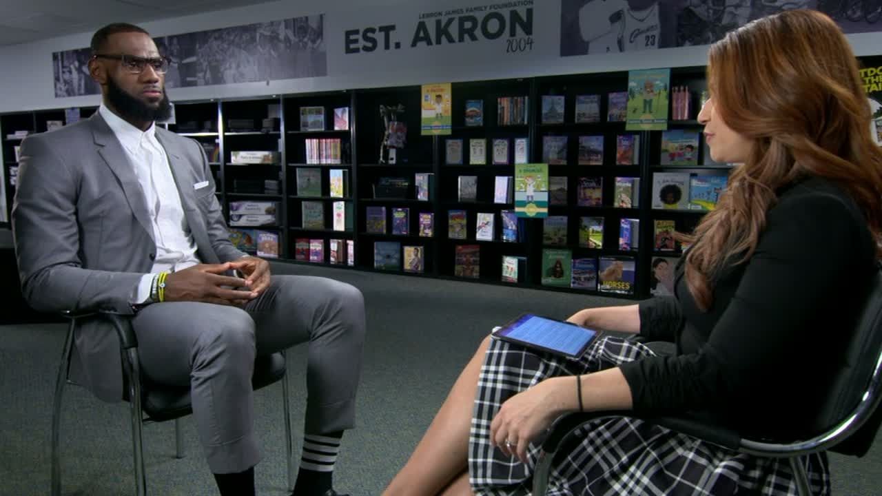 LeBron on his new school, joining the Lakers - ESPN Video