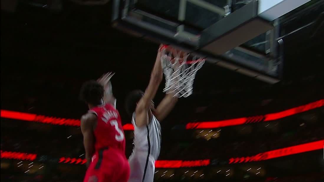 Allen's monster dunk over Anunoby - ESPN Video