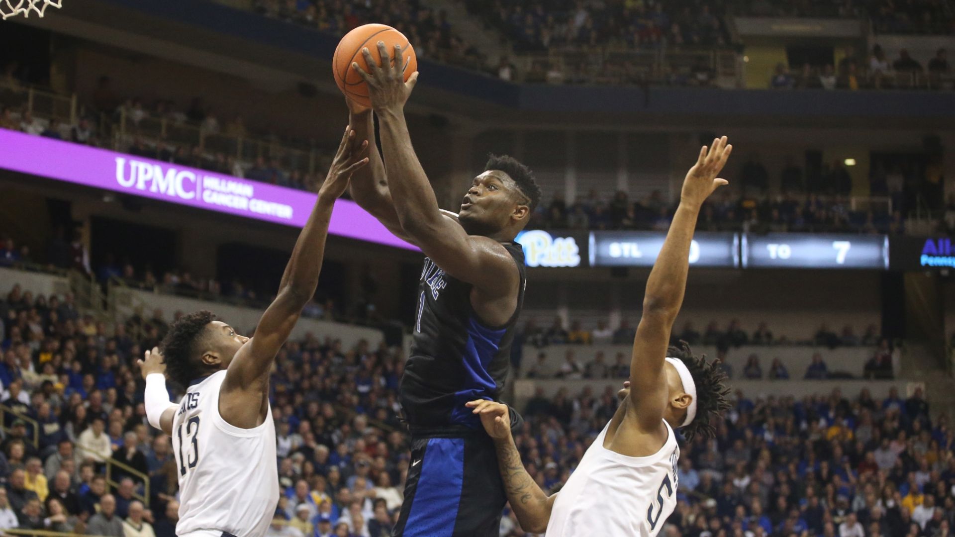 Zion uses big 1st half to propel Blue Devils - ESPN Video