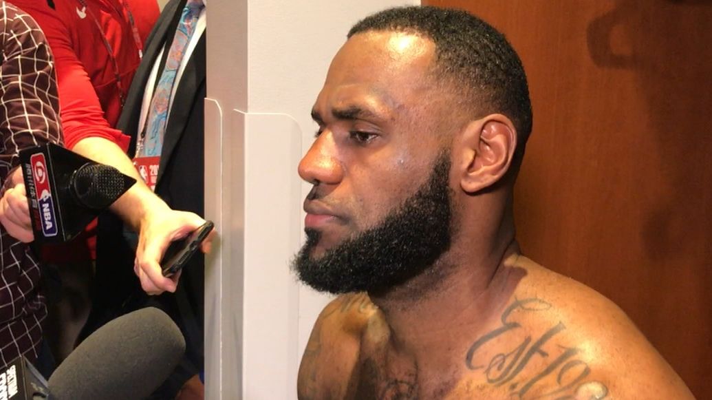 LeBron: Lakers look 'afraid to be uncomfortable' at times - ESPN Video