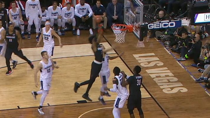 McDaniels rises up for putback dunk - ESPN Video