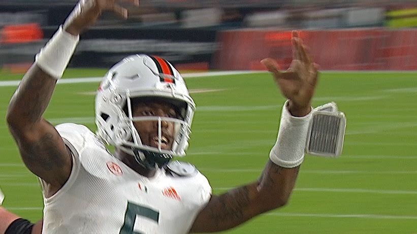 Perry punches in TD late for Miami - ESPN Video
