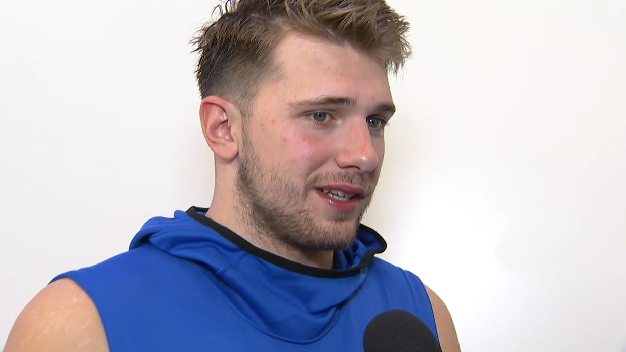 Luka: 'I want to make the playoffs' - ESPN Video