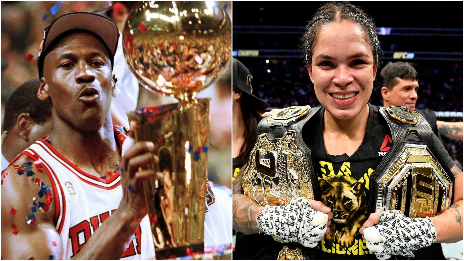 2 sports, 2 GOATS: Michael Jordan and Amanda Nunes - ESPN Video